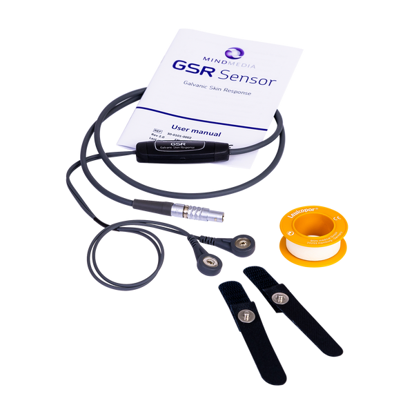 Skin Conductance (GSR) Sensor – Mind Media Group